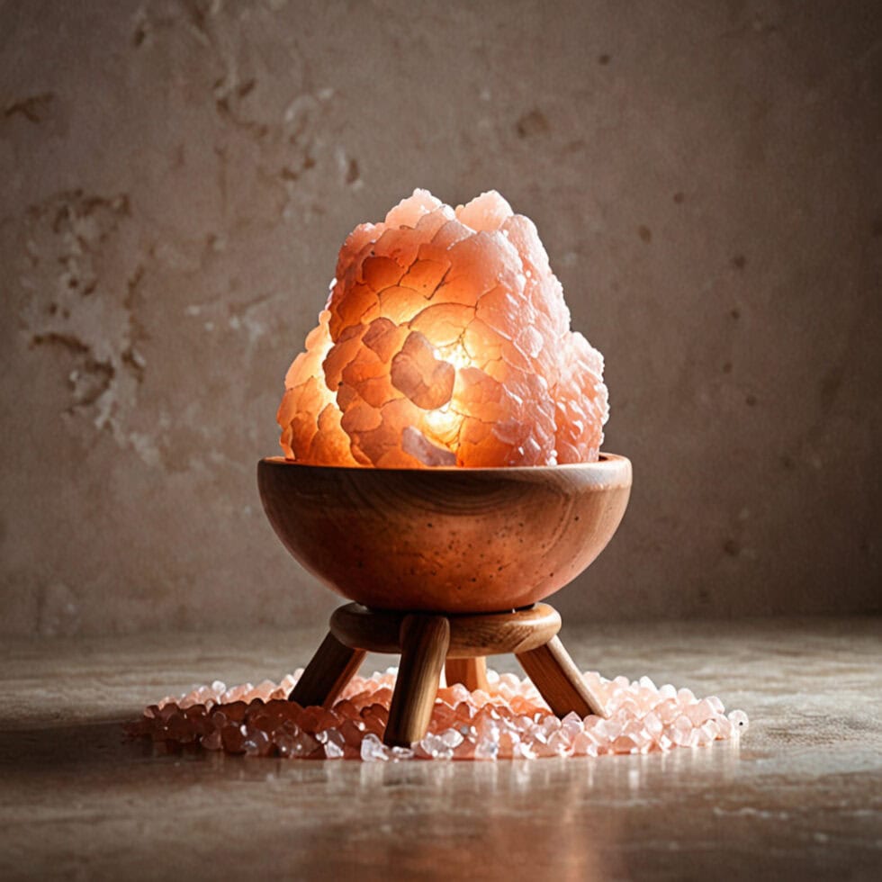 Unveiling the Mystic Glow: The Serene Harmony of Himalayan Salt Lamp ...