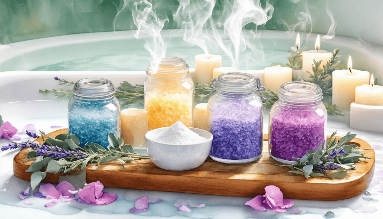 Crafting Handmade Bath Salts: A Comprehensive Guide to Making, Storing ...