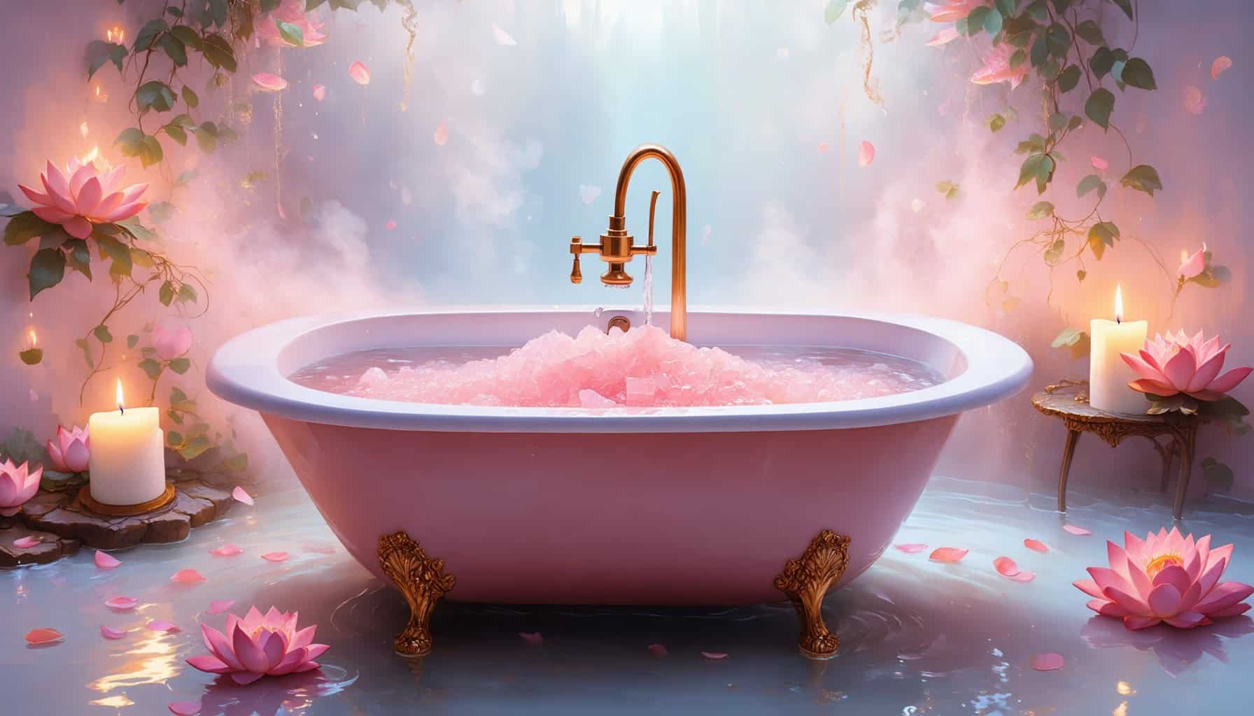 Transform Your Relaxation Routine: The Spiritual Benefits of Pink Bath ...
